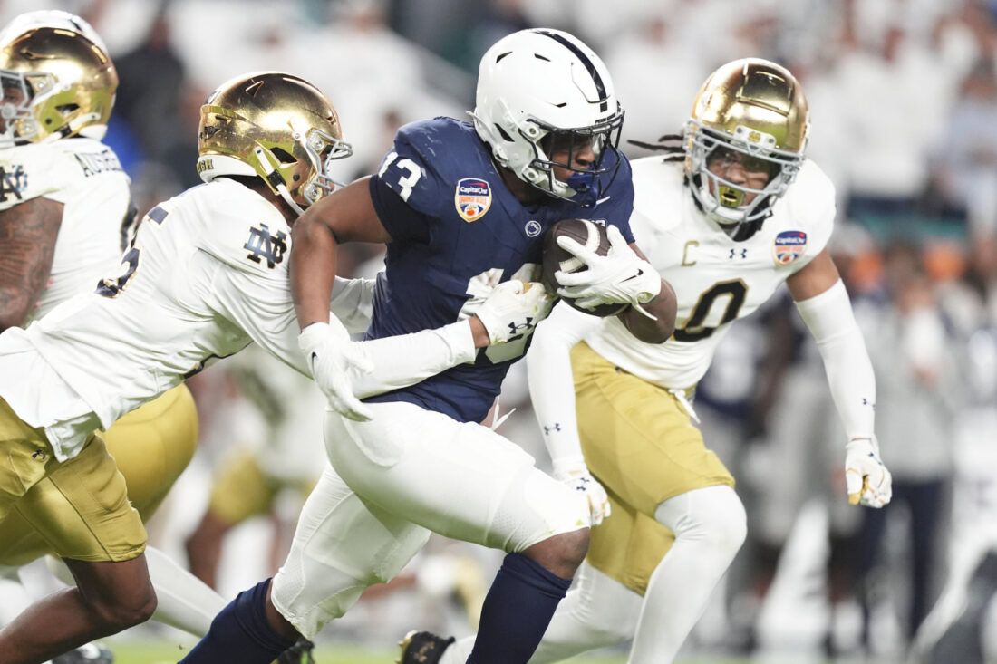 Notre Dame rallies past Penn State in Orange Bowl after Drew Allar’s late mistake | News, Sports ...